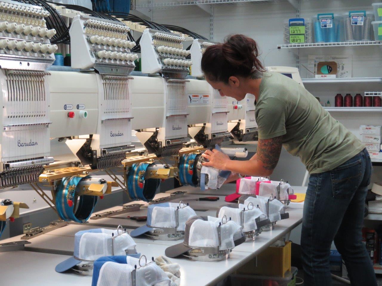 Embroidery In Beaufort, SC - Spectrum Graphic Arts Center